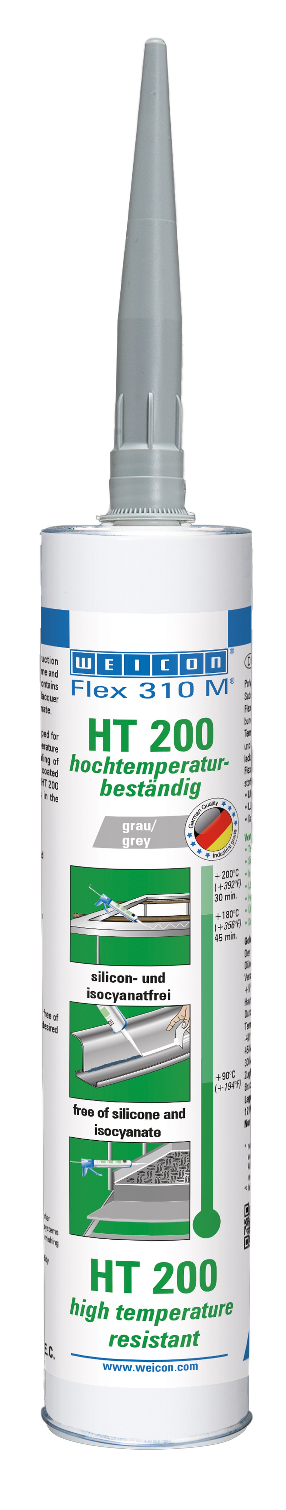 Flex 310 M® HT 200 MS-Polymer Grey 310ml